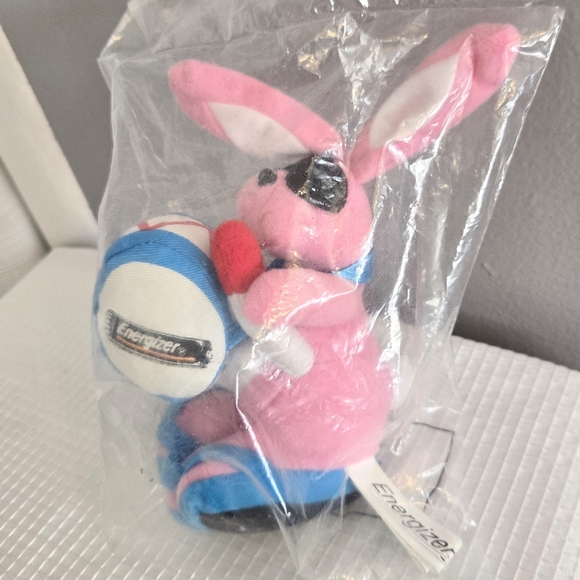 Energizer | Toys | Vtg Nip Energizer Pink Bunny Plush Toy Promotional ...